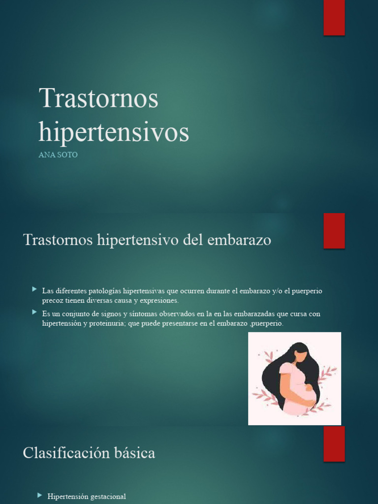 trastorno hipertensivo | Descargar gratis PDF | Enfermedades y trastornos | Especialidades Medicas