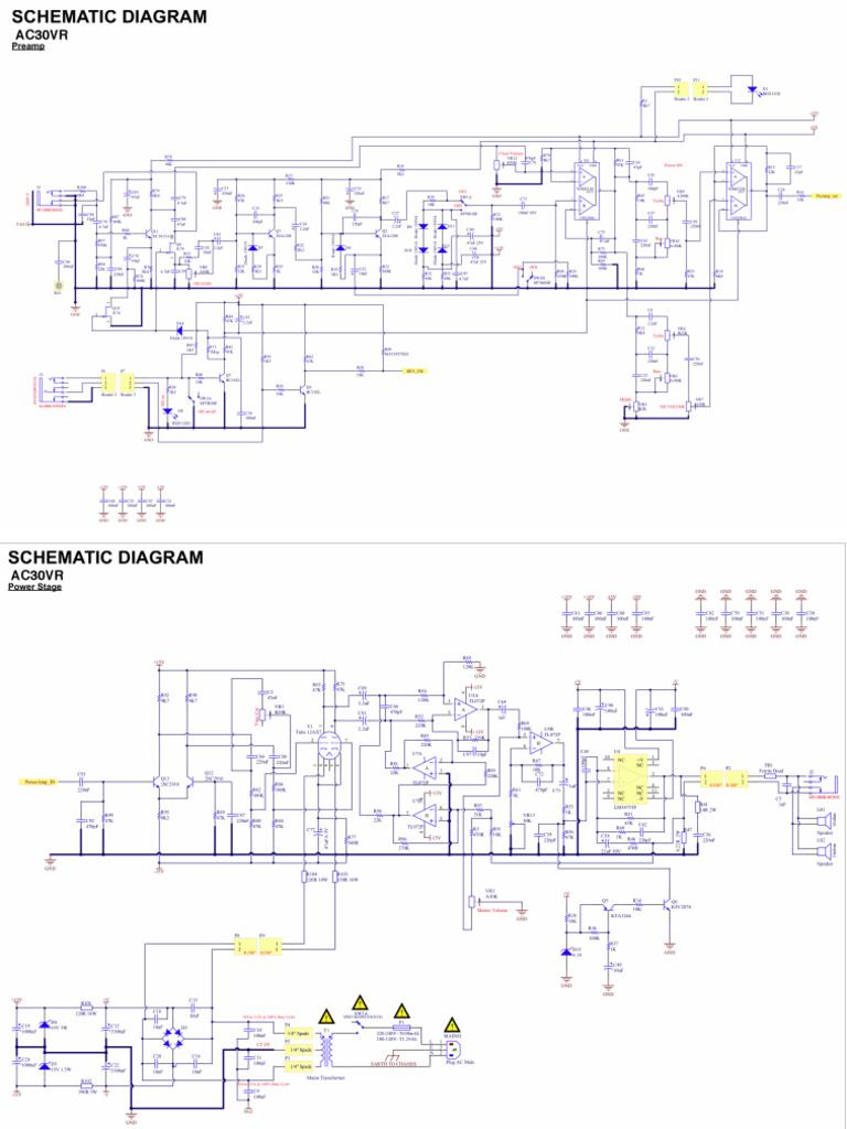 Ac30vr Schematic | PDF