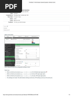 FortiGate 7.4 Operator Exam - Attempt Review | PDF