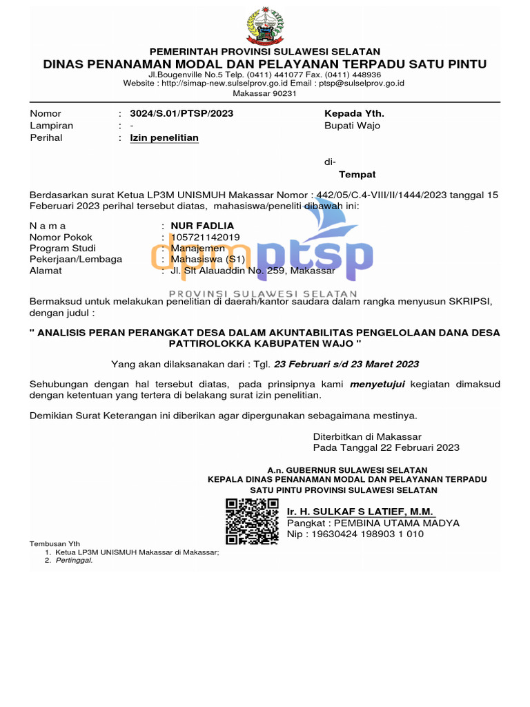 Izin Penanaman Modal | PDF