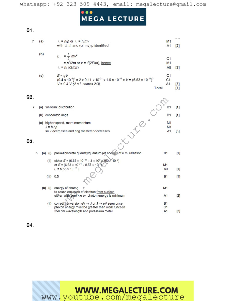 Quantum Physics Ms | PDF