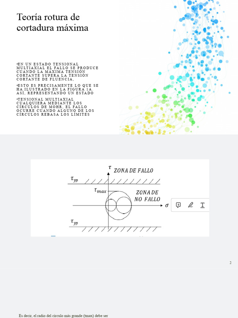 Teoría Rotura de Cortadura Máxima | PDF | Fractura | Fatiga (material)