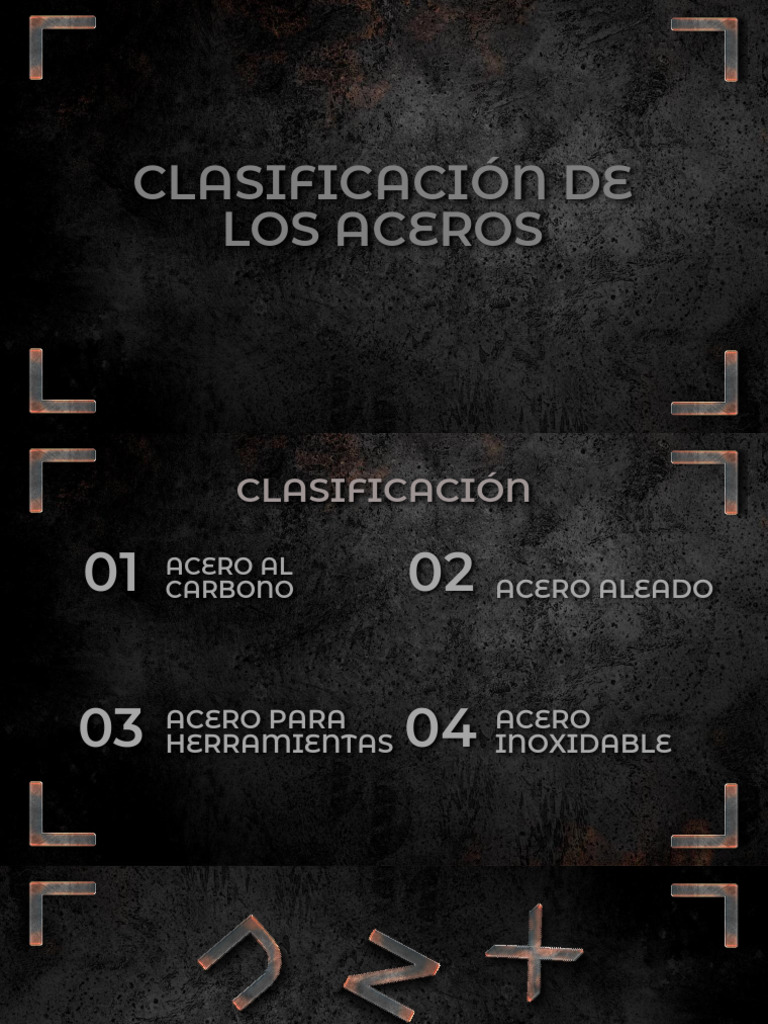 Tipos de Acero | PDF | Acero | Aleación