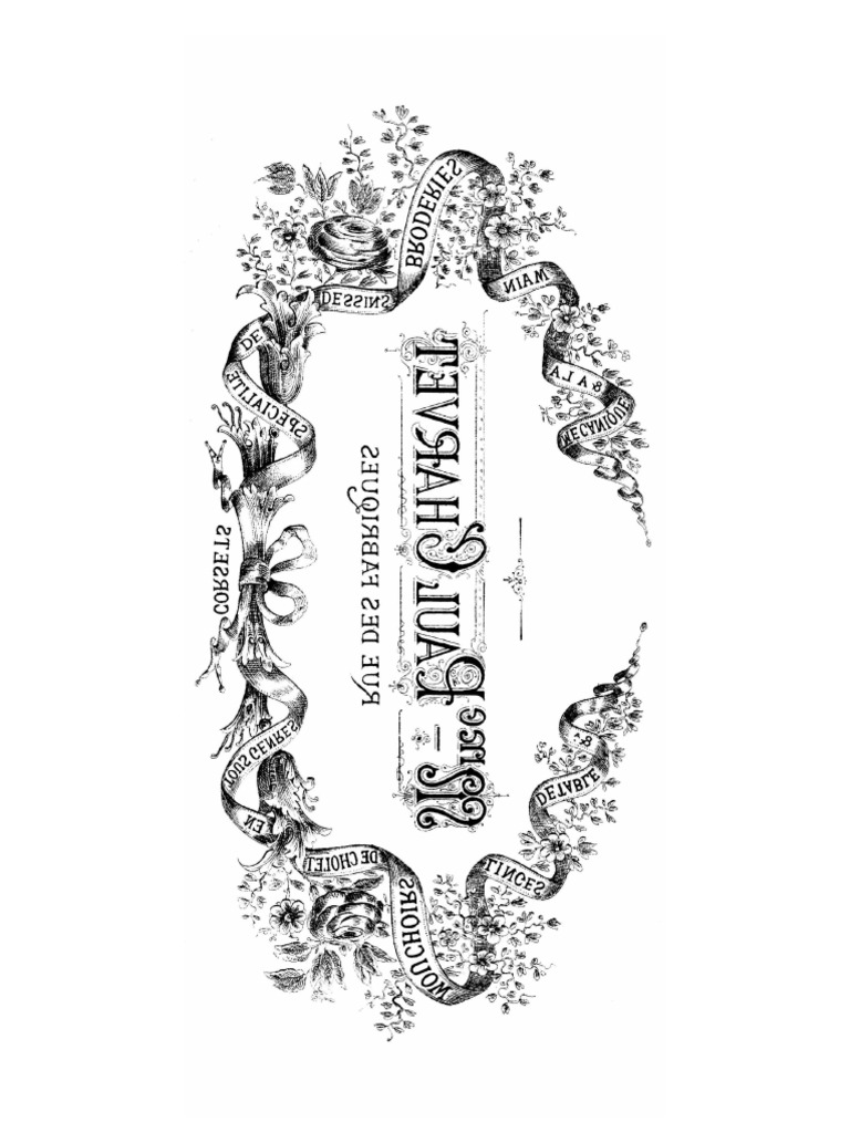 French Corset Frame Ephemera Graphicsfairy Rev | PDF