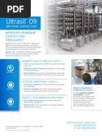 Ultrasil75 CatalogSheet PDF | PDF | Membrane | Industrial Processes