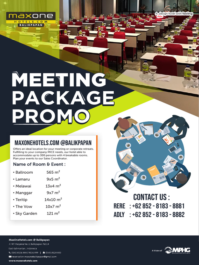 Real Brosur Meeting Package 2024 | PDF