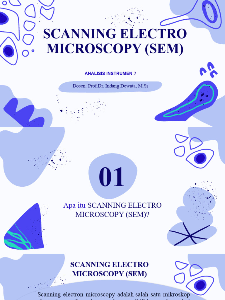 Minggu Ke-15. Scanning Electro Micros | PDF | Teknologi & Rekayasa