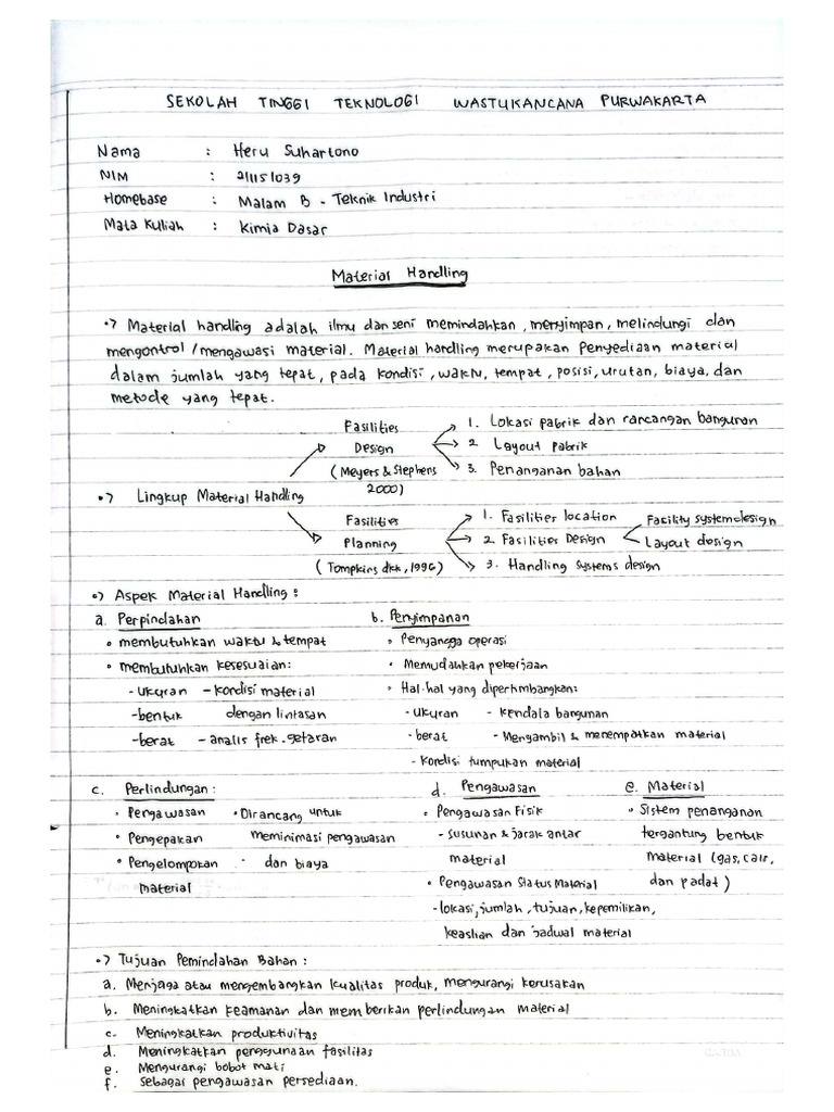 Tugas Kimia Dasar Heru Suhartono 211151039 Kelas Malam B | PDF