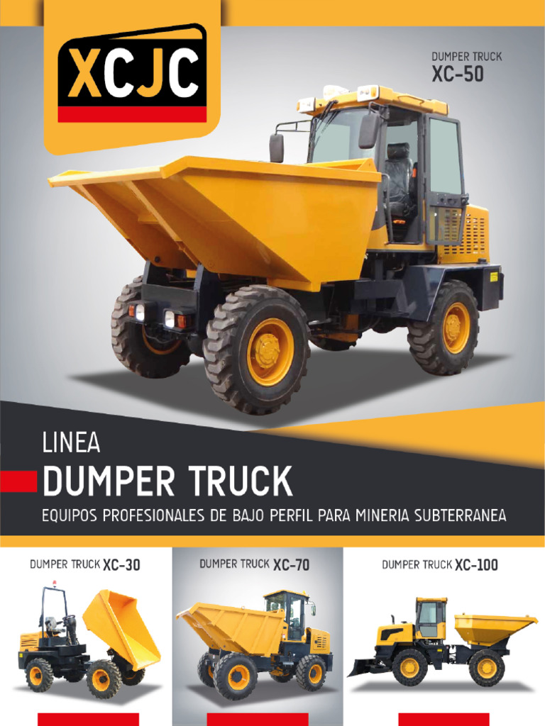 Ficha Tecnica Camiones Dumper | PDF