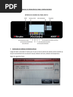 Panel Simplex 4010es Manual Basico de Operaciones. | PDF