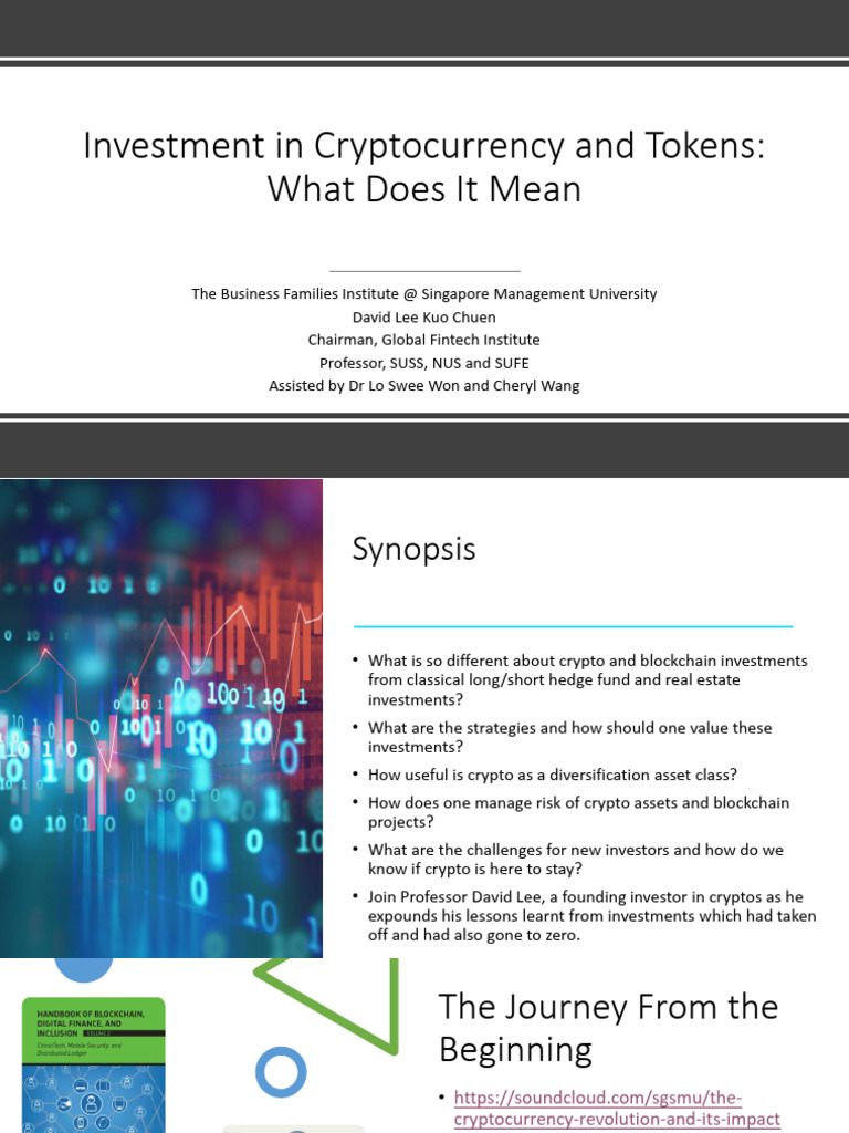 Investment in Cryptocurrency | PDF | Cryptocurrency | Investing