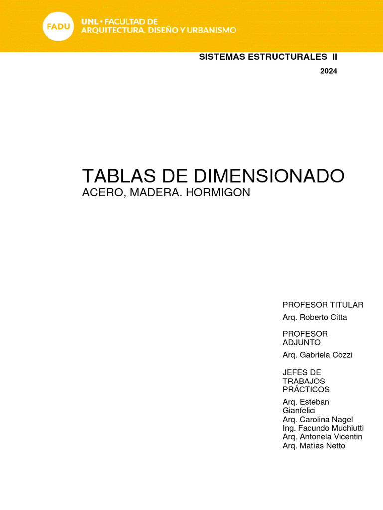 Tablas de dimensionamiento | Descargar gratis PDF | Ingeniería ...