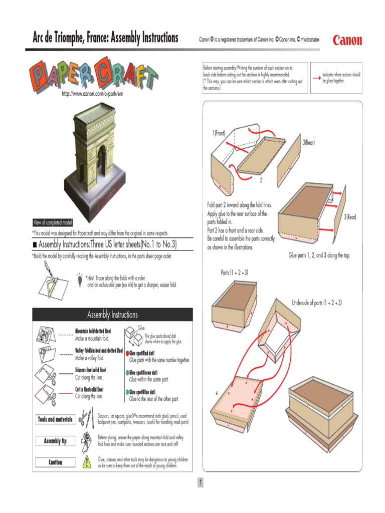 Arc de Tri I e Ltrcomo Armarlo | PDF