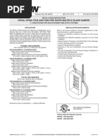 fsd60 3 Basic Installation Sheet PDF 544 | PDF | Duct (Flow) | Sheet Metal