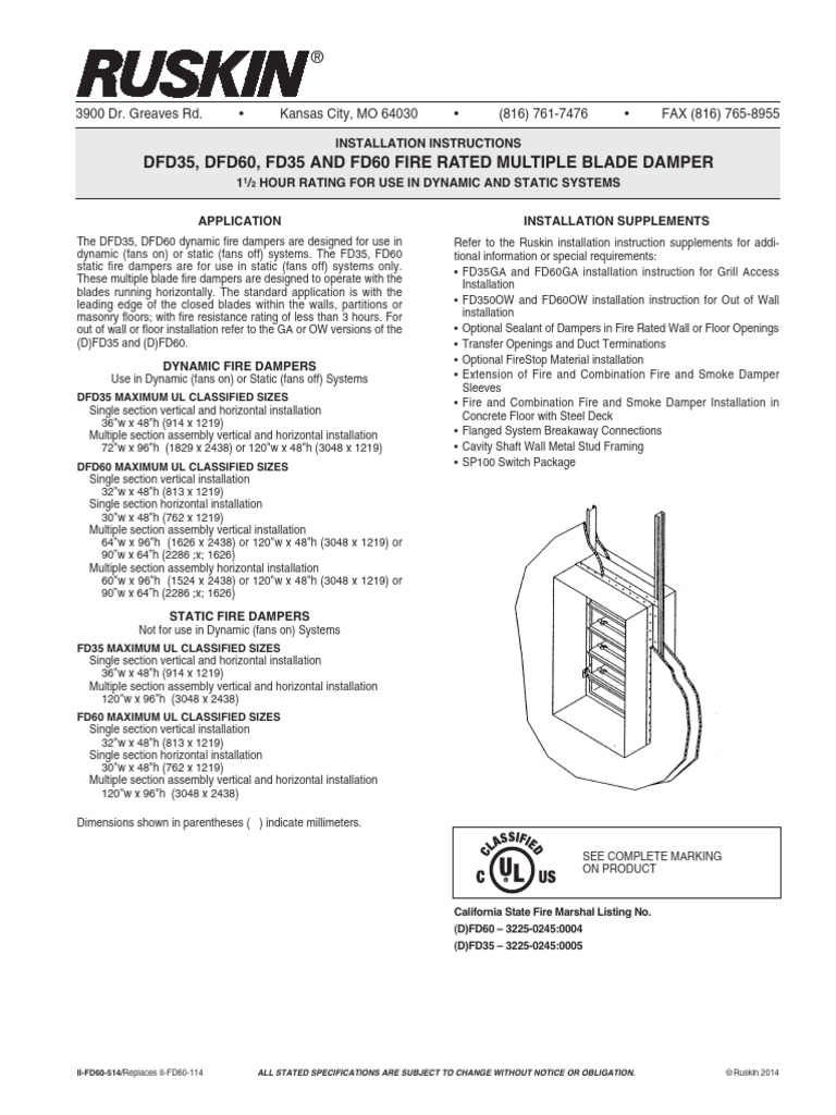 Ii FD60 514 | PDF | Duct (Flow) | Wall