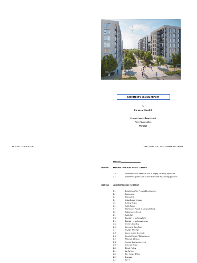 Architects Design Report | Download Free PDF | Street | Apartment