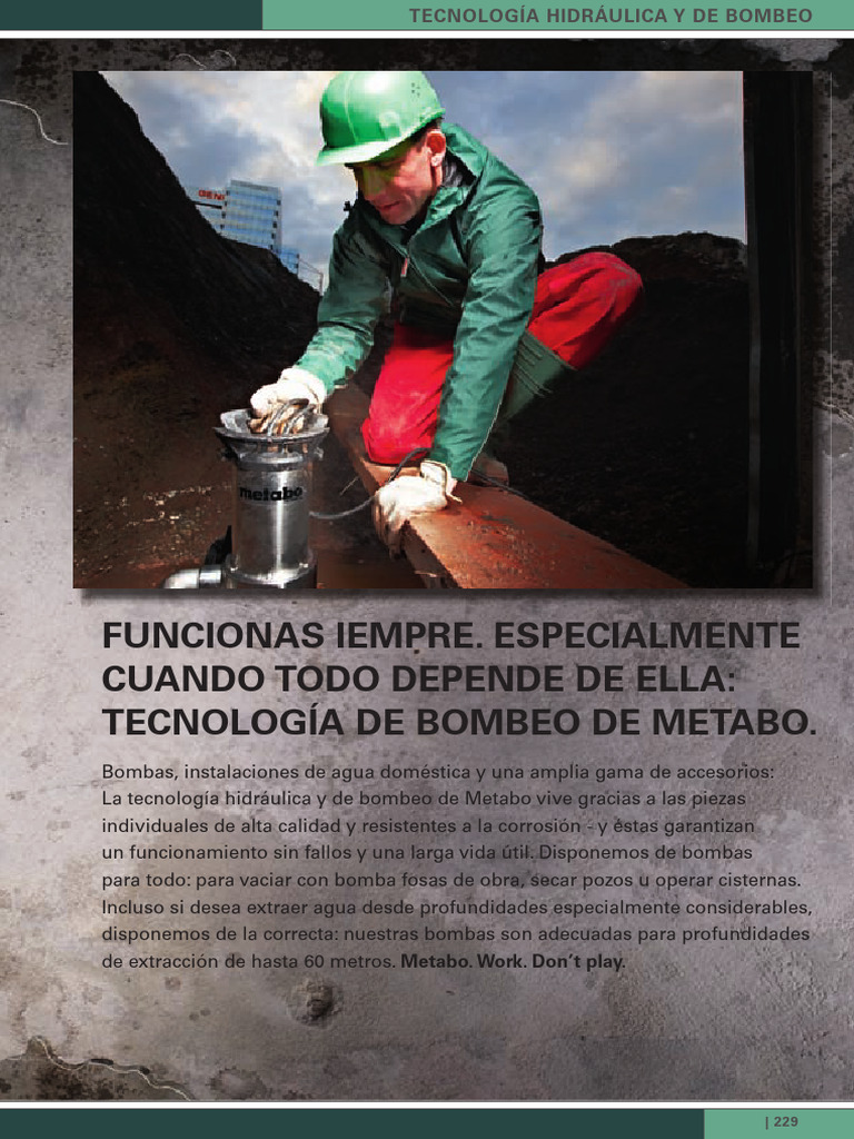 229 288 Catalogue Tools 2011 ES Screen-6 02 | PDF | Bomba | Riego