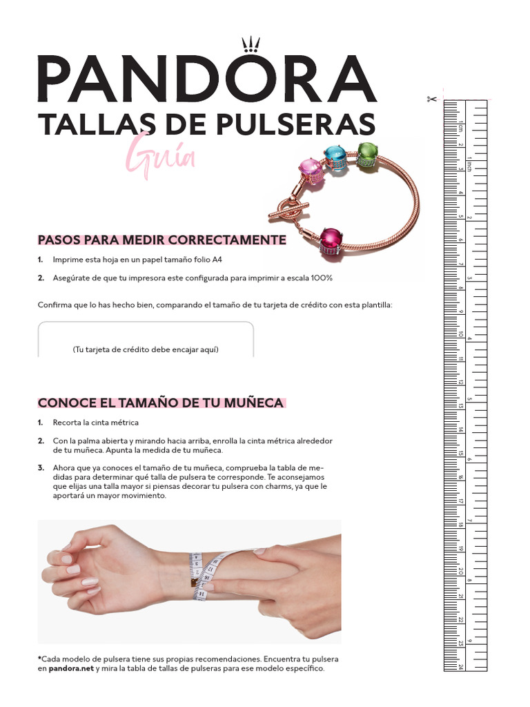 Guia Talla Pulseras | PDF