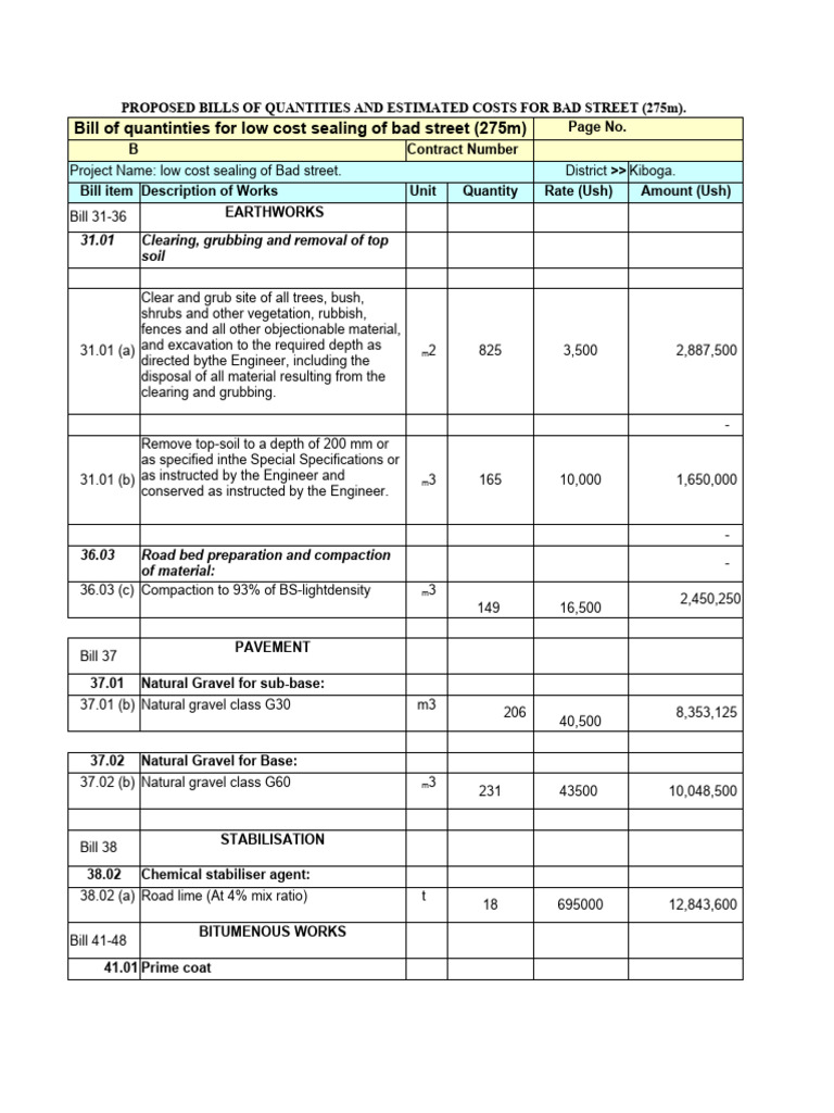 B.O.Q Bad Street | PDF | Road | Earth Sciences
