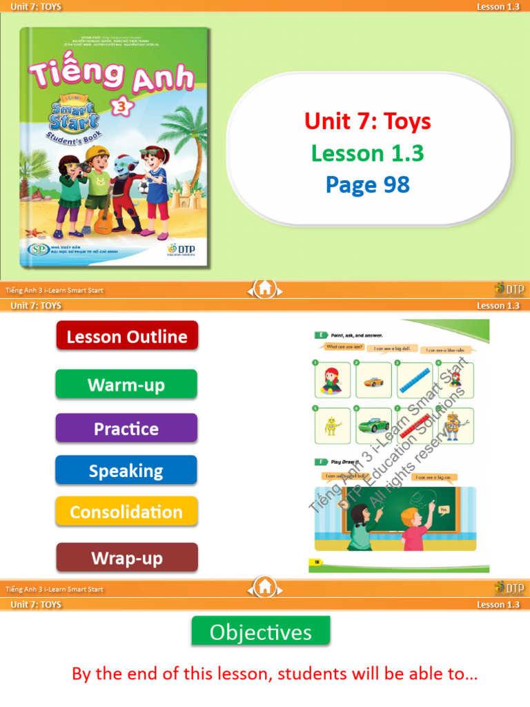 Unit 7 - Lesson 1.3 - Page 98 | PDF