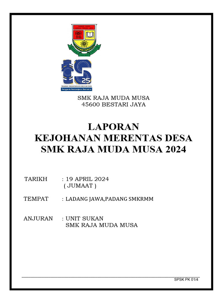 Laporan Merentas Desa 2024 | PDF