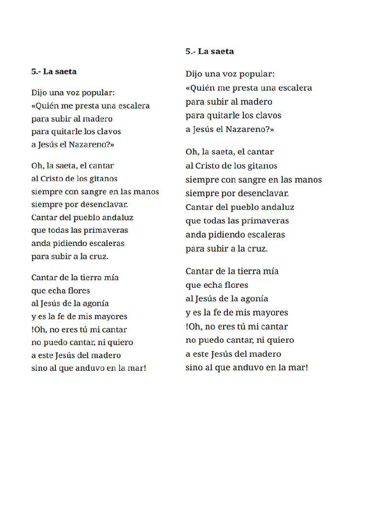 Poema de Antonio Machado | PDF
