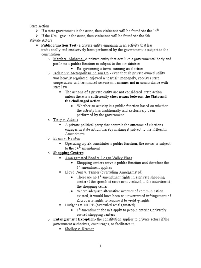 Public Function Test - A Private Entity Engaging in An Activity That ...