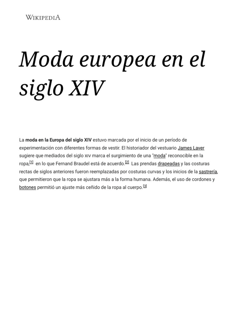 Moda Europea | PDF | Ropa | Vestir