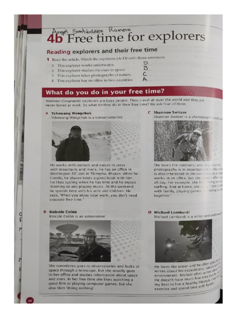 Workbook 4b Santibáñez Romero | PDF