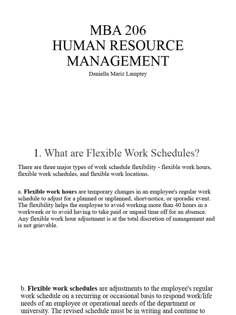 MBA Human Resource Management - Activity | PDF | Human Resource ...