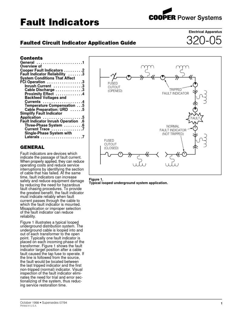 Fault Indicators Sel Guide | Download Free PDF | Fuse (Electrical ...