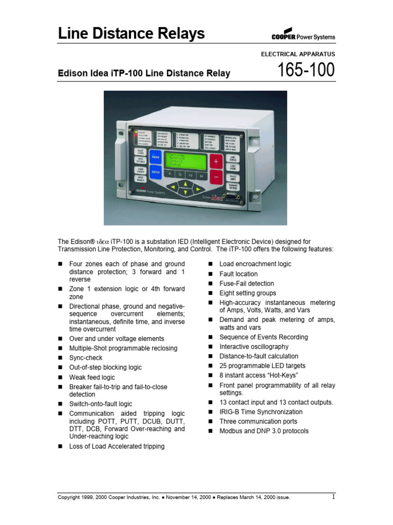 Line Distance Relays | PDF | Relay | Logic Gate