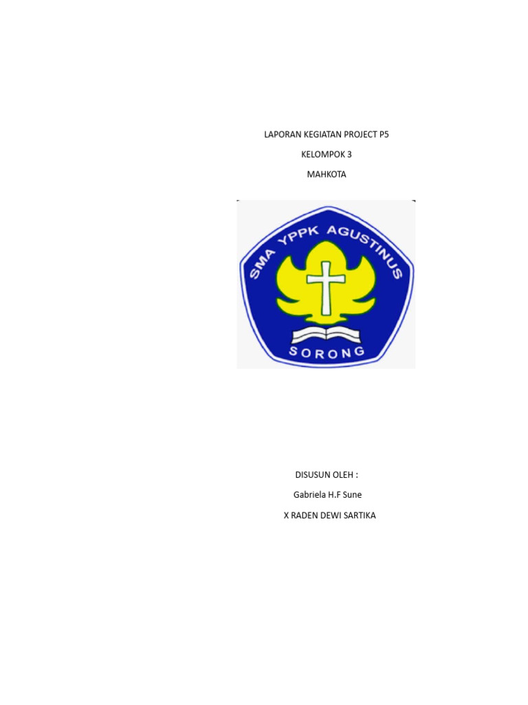 Laporan Kegiatan Project P5 Pdf 