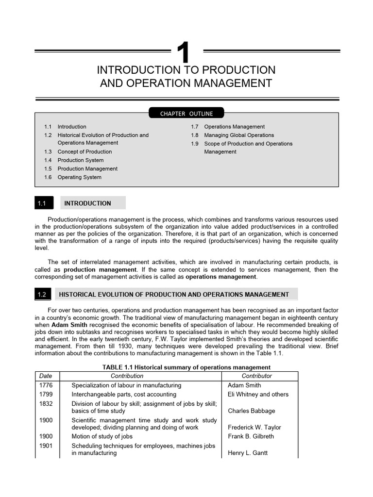 CHAPTER-1-INTRODUCTION-TO-PRODUCTION-AND-OPERATION-MANAGEMENT | PDF | Operations Management ...