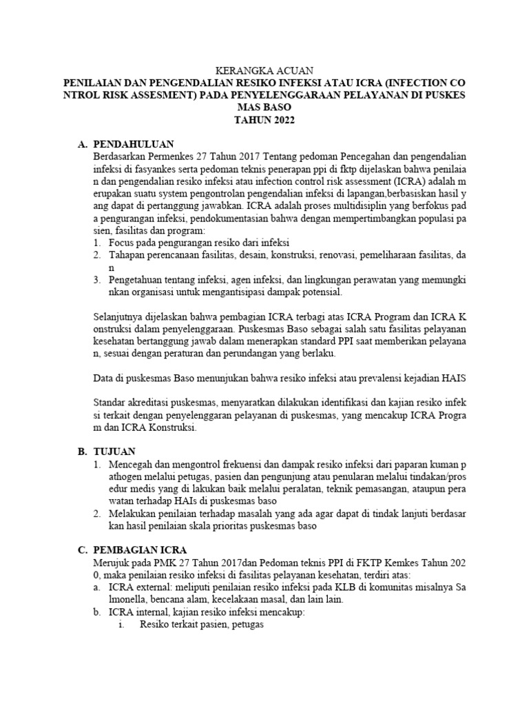 Kerangka Acuan | PDF