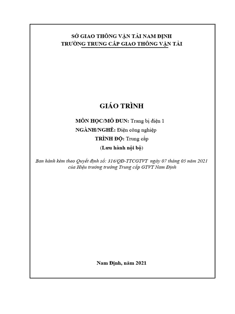 21 MD TRANG BI DIEN 1 - DCN (2) | PDF