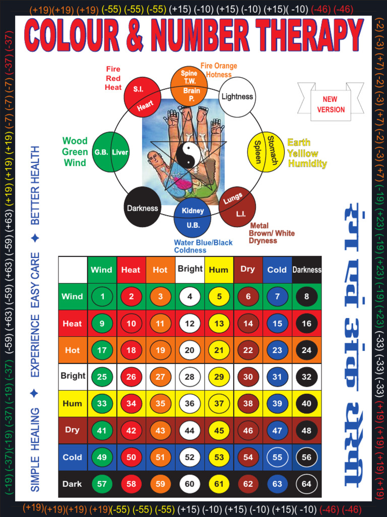 Colour and Number Therapy Book | PDF | Color | Green