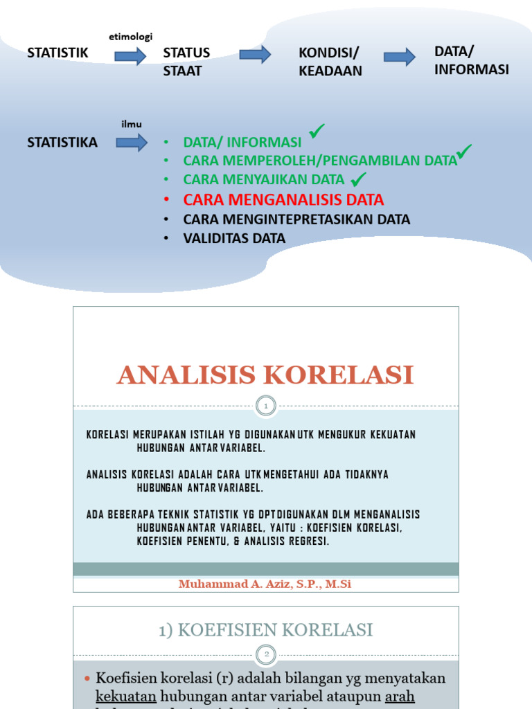Analisis Korelasi | PDF