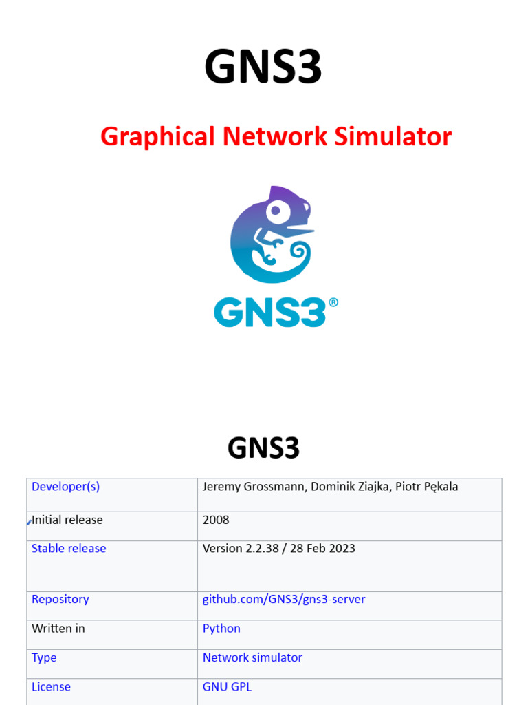 Instrucciones uso e instalacion GNS3 | Descargar gratis PDF | Emulador | V Mware