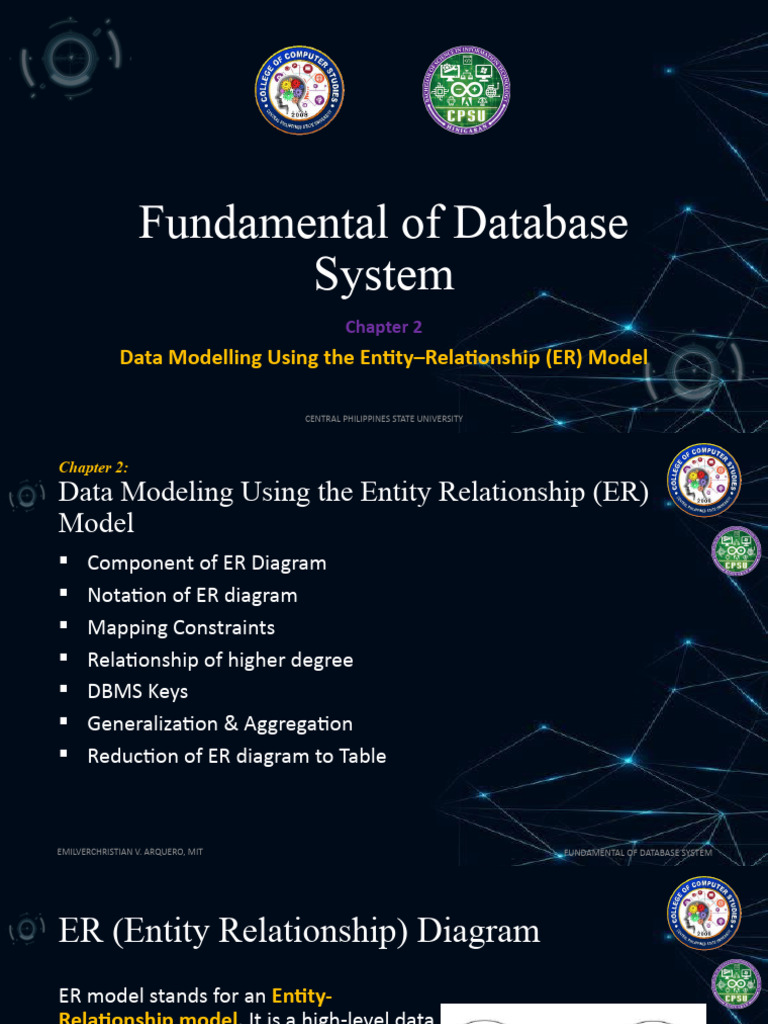 PCIT 02 Chapter 2 of Fundamental of Database System | PDF | Software Engineering | Data Model