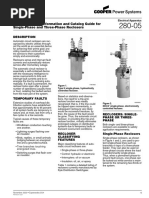 Cooper Power Systems - Recloser Guide PDF | PDF | Electrical Substation ...