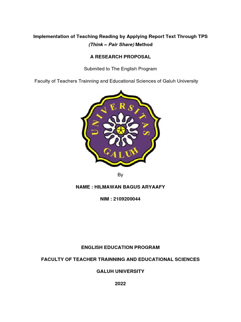 Uas Research in Methodology by Hilmawan Bagus | PDF | Reading Comprehension | God In Islam