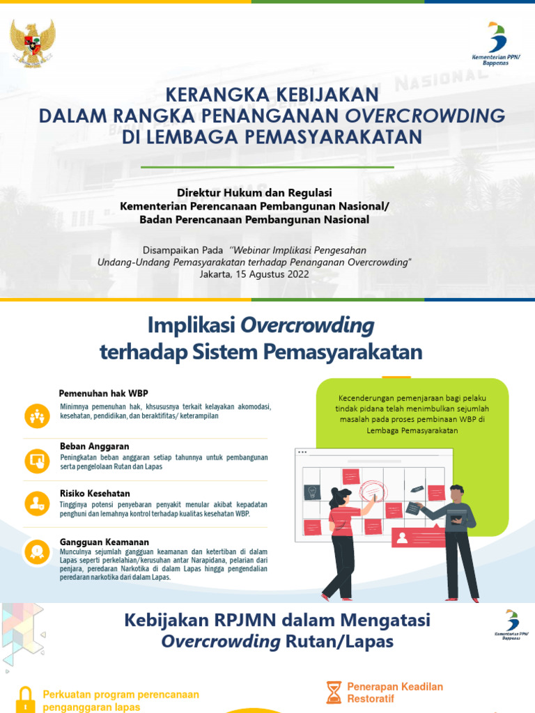 Manfaat Penerapan Keadilan Restoratif Dalam Pengurangan Overcrowding Di Lapas - Rutan | PDF