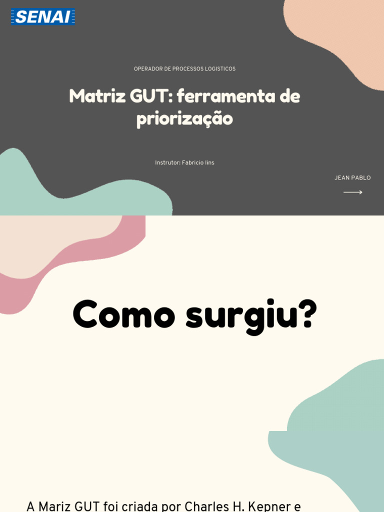 Matriz GUT Guia Definitivo Sobre A Ferramenta de Priorização | PDF ...