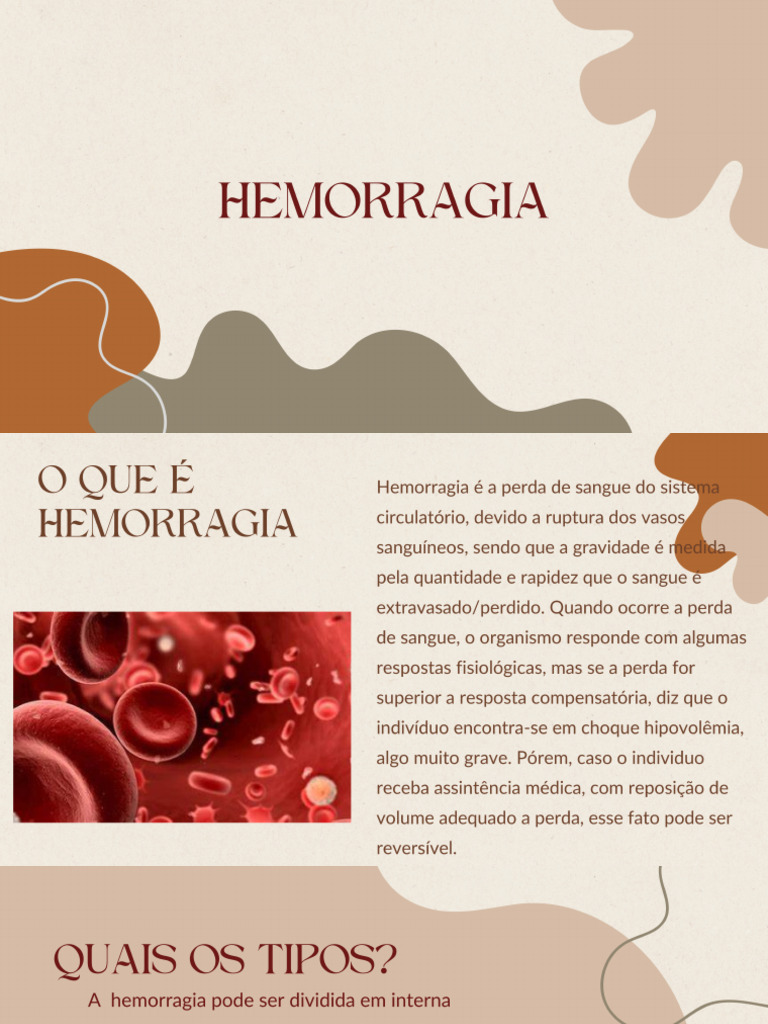 HEMORRAGIA | PDF