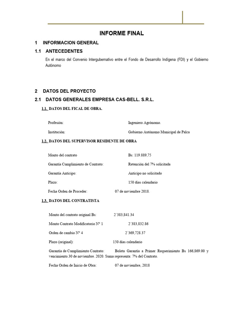 Informe de Final2 | PDF