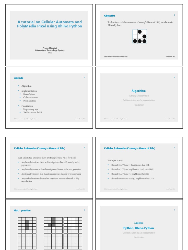 Rhino Python Tutorial | PDF | Computer Programming | Computing