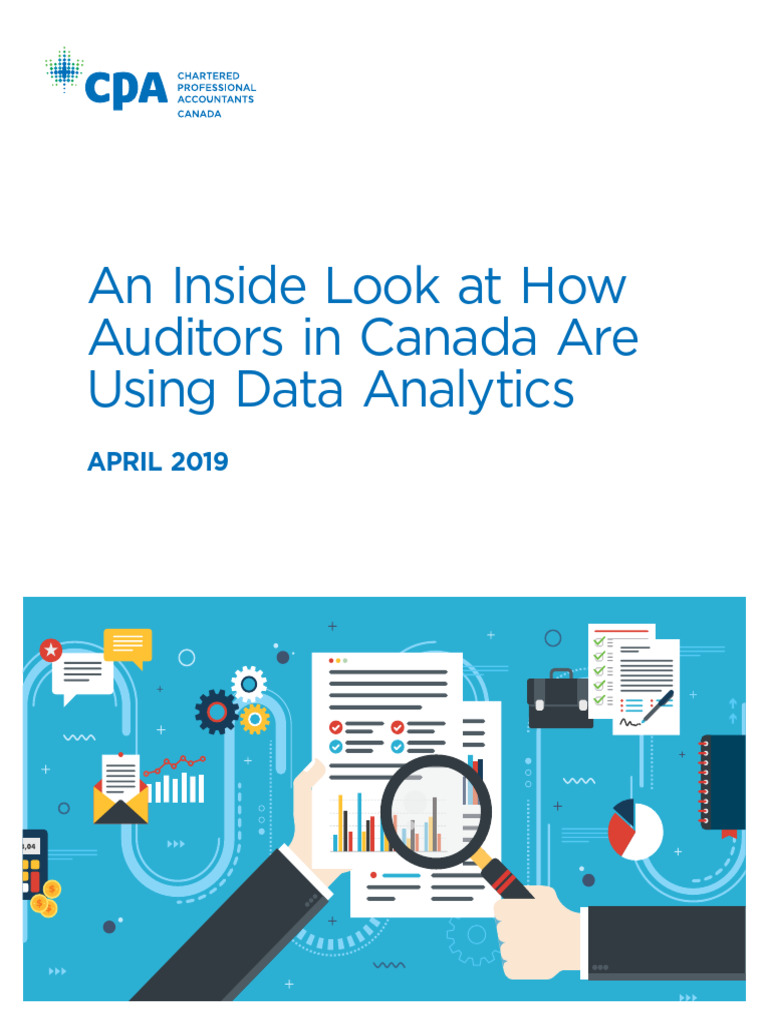 RG How Auditors Use Data Analytics Canada April 2019 | PDF | Audit | Financial Audit