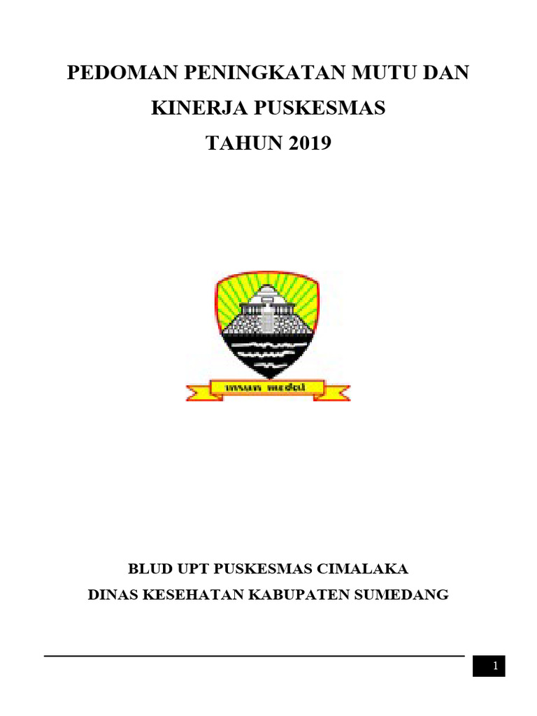 Pedoman Mutu 2019 | PDF