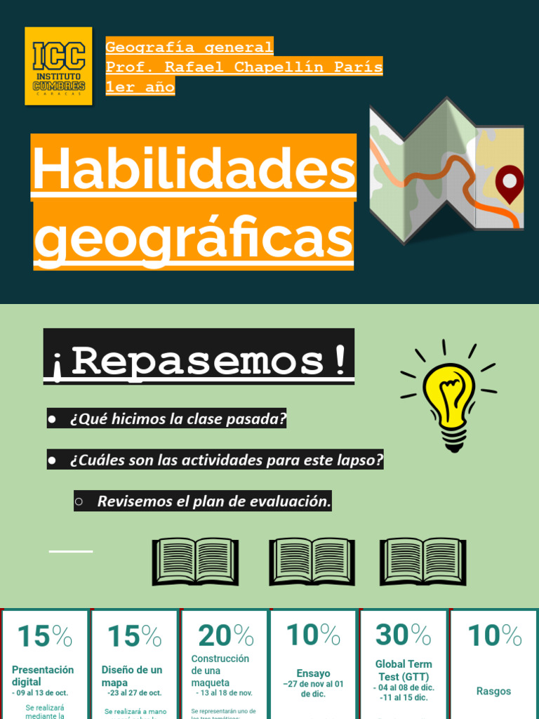 Habilidades Geográficas - Parte 1 - Semana 2 - CORTE 1 - GEOGRAFÍA ...